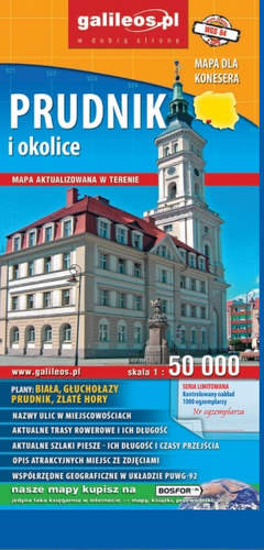 Prudnik i okolice. Mapa 1:50 000 - Opracowanie zbiorowe | Książka w Empik