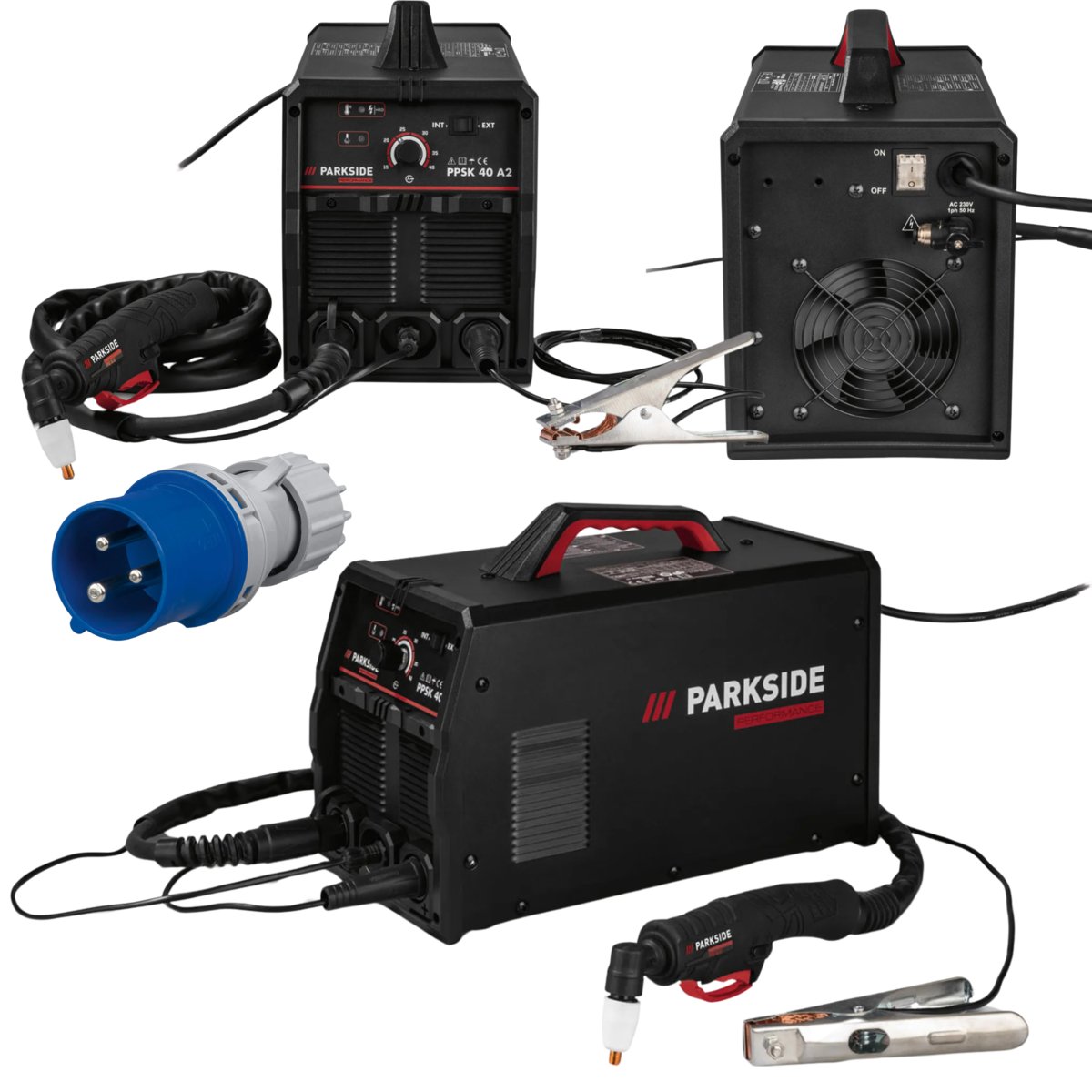 Przecinarka plazmowa PARKSIDE z kompresorem "PPSK 40 A2", 230 V ...