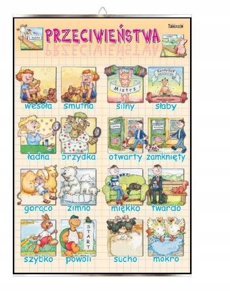 Przeciwieństwa Wysoko I Nisko Dla Dziecka Plansza - VISUAL System ...