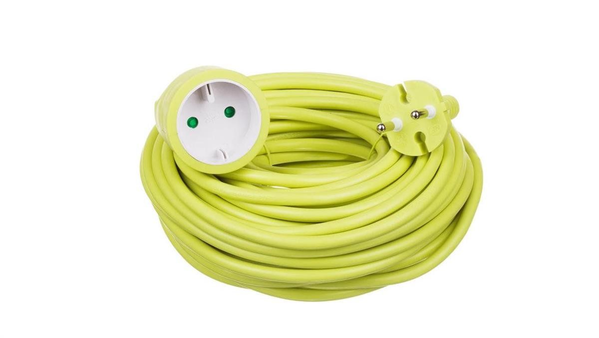 Przedĺ‚uĺľacz ogrodowy 30m owy 2x1,0 h05vv-f lemon 34975 - Duif ...