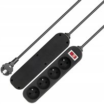 Przedłużacz Appio Listwa Zasilająca 3M 4 Gniazda - APPIO | Sklep EMPIK.COM