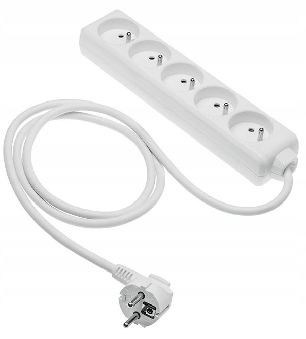 Przedłużacz domowy 5 gniazd, 5m, GTV - GTV | Sklep EMPIK.COM