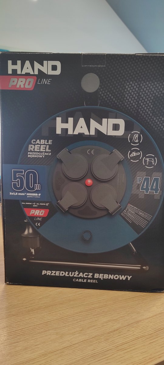 PRZEDŁUŻACZ PB-PRO/D/50M/3X1,5/H05RR-F HAND - PLASTROL | Sklep EMPIK.COM