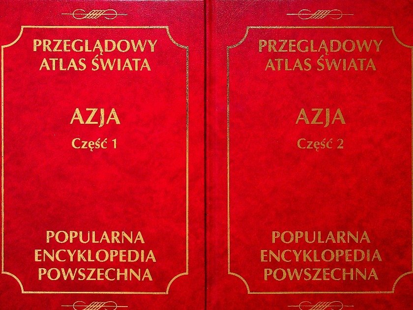 Przeglądowy atlas świata Azja Część 1 i 2 - Mydel Rajmund | Książka w Empik