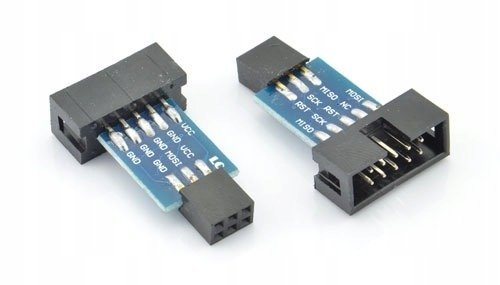 Przejście wtyku KANDA 6pin na 10pin do ISP AVR - Jomardyan | Sklep ...