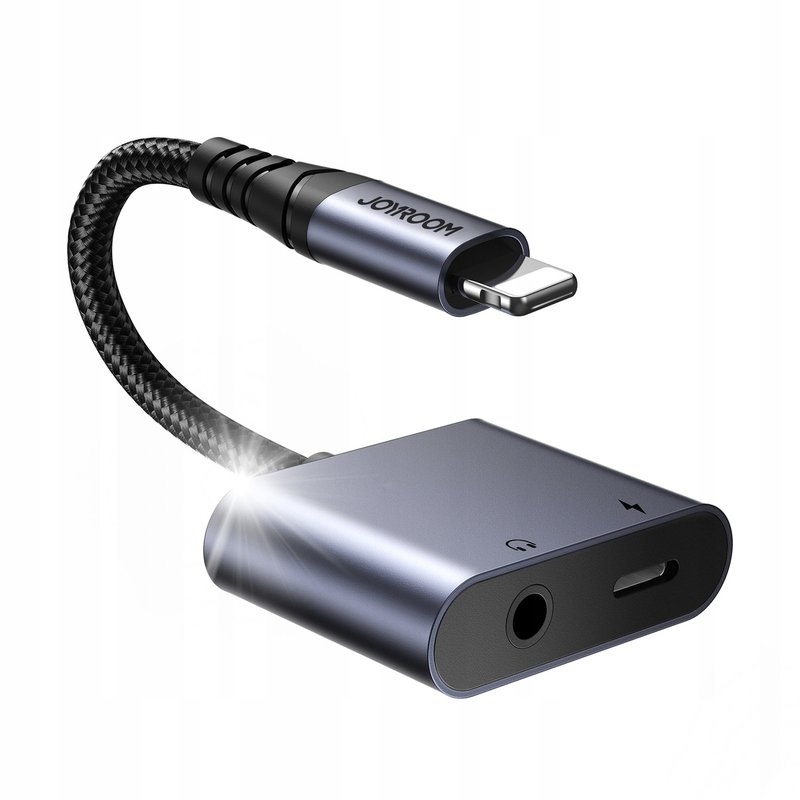 Przejściówka Adapter DAC 2w1 Lightning do Lightning/mini jack 3.5mm ...