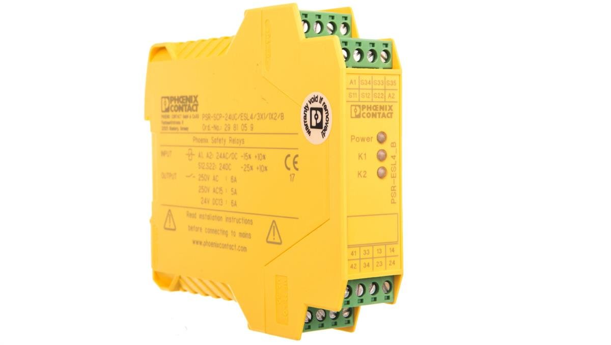 Przekaĺşnik bezpieczeĺ„stwa 24v ac/dc, do sil 3, kat. 4 ple, do zatrz ...