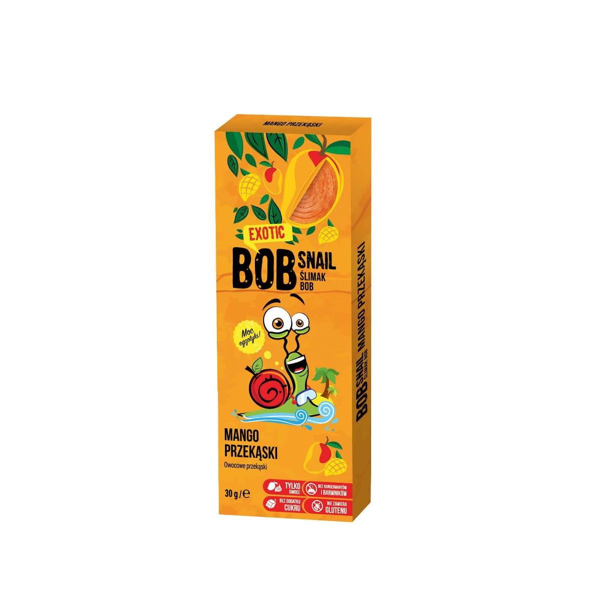 Przekąska mango ''BobSnail'' 30g - Eco Snack | Sklep EMPIK.COM