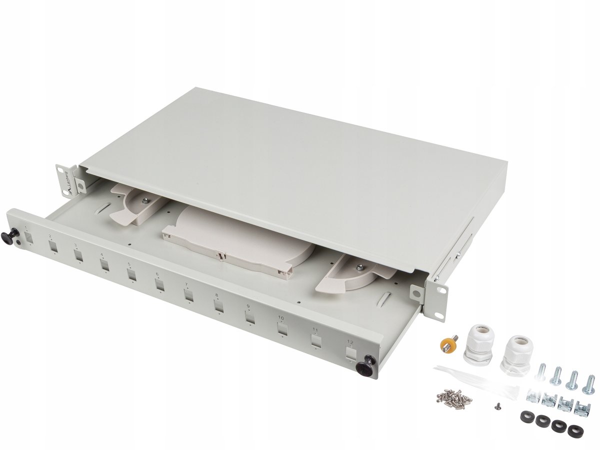 Przełącznica światłowodowa Lanberg 12xSC simplex / 12xLC duplex Rack ...
