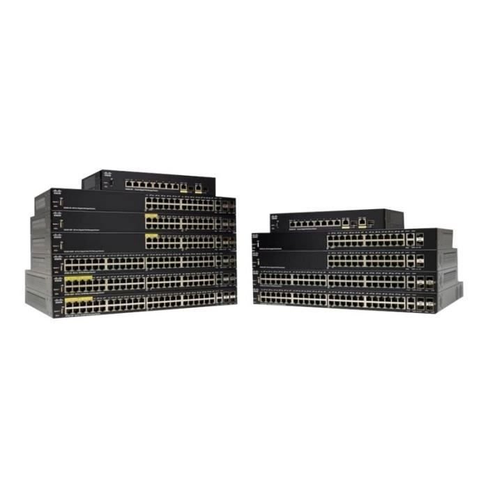 Przełącznik Cisco 250 Series SG250-50P Smart C3 48 x 10-100-1000 (PoE+ ...