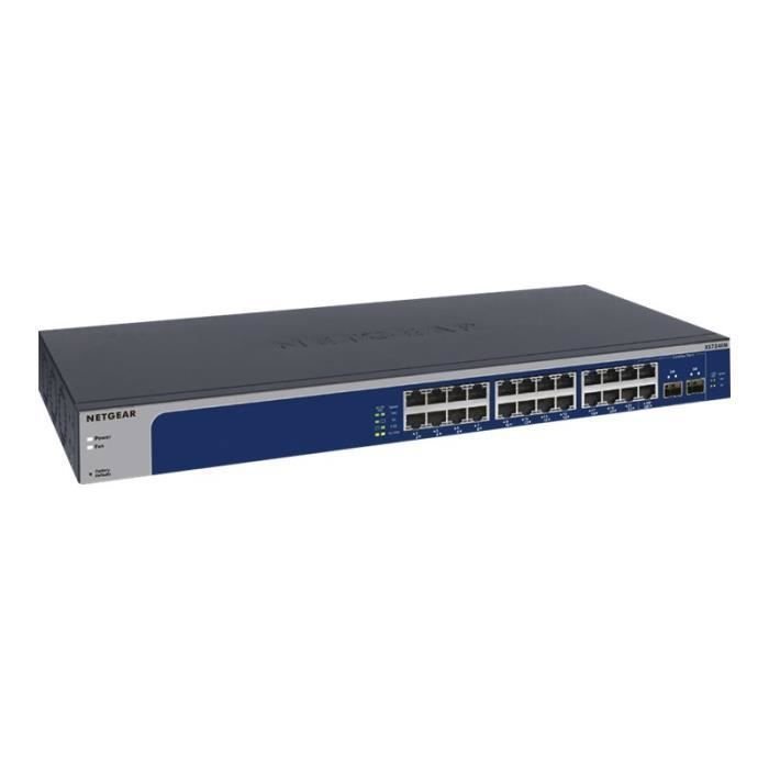 Przełącznik inteligentny NETGEAR Smart Managed Plus XS724EM 22 x 100 ...