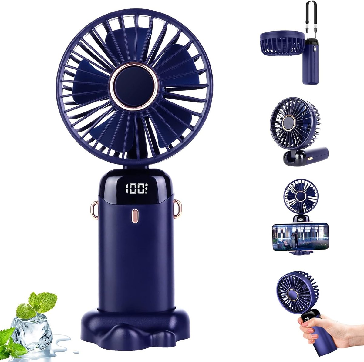 Przenośny wentylator, mały wentylator, wentylator USB, mini wentylator ...
