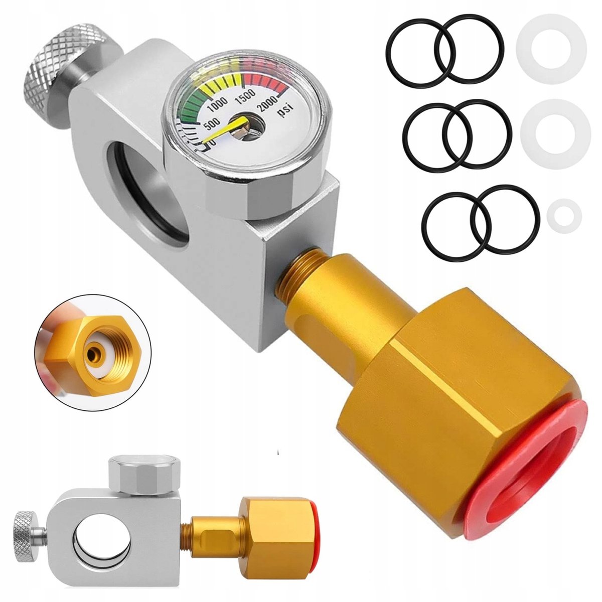 Przetoczka Adapter do Sodastream Quick Connect Różowe Naboje Terra Art ...
