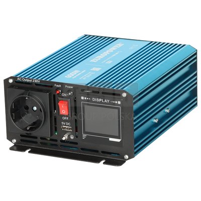 PRZETWORNICA NAPIĘCIA INV/12/600/PS/S EUROPOWER - Inna marka | Sklep ...