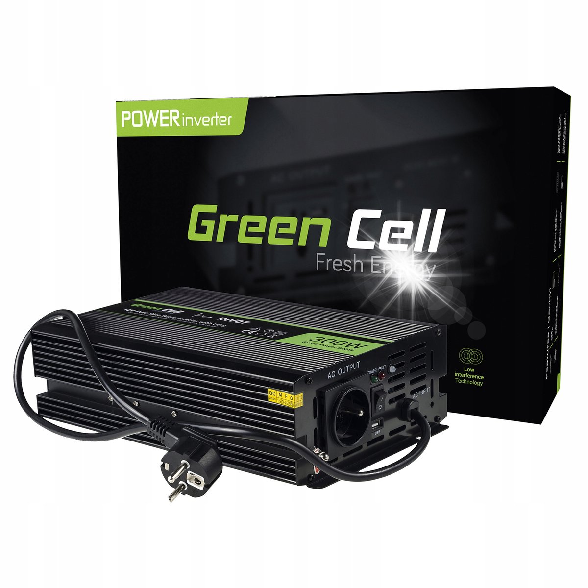 PRZETWORNICA NAPIĘCIA INWERTER Green Cell INV07 - Inna marka ...