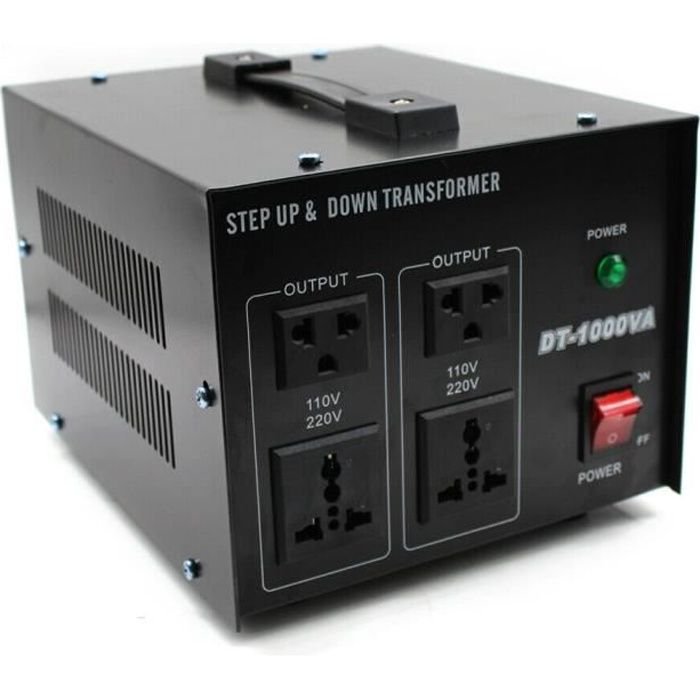 Przetwornica napięcia Transformator 220 V na 110 V Przetwornica Adapter ...