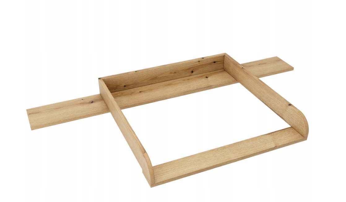 Przewijak Zaokrąglony na Komodę Hemnes 8 Szuflad Nakładka 78x80 cm Dąb ...