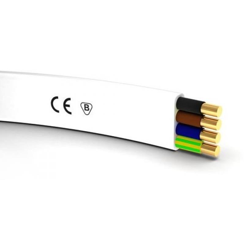 Przewód instalacyjny YDYp 4x2,5 450-750V płaski 1m - ELEKTROKABEL | Sklep EMPIK.COM