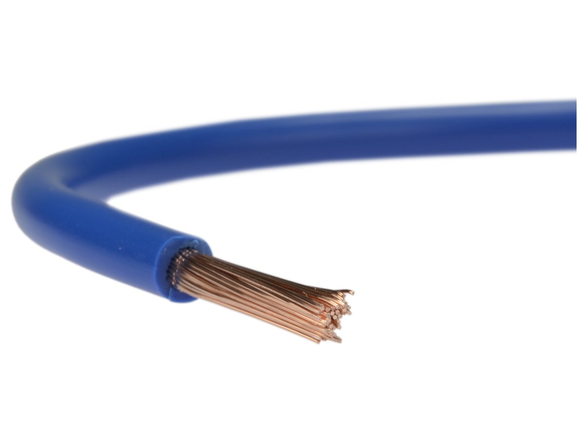 Przewód Linka LGY 1x4mm Niebieska 750V 10mb - ELEKTROKABEL | Sklep ...