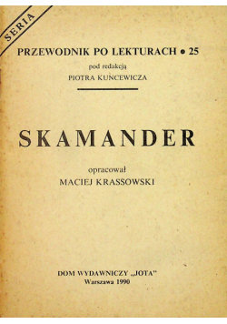 Przewodnik po lekturach 25 Skamander - | Książka w Empik