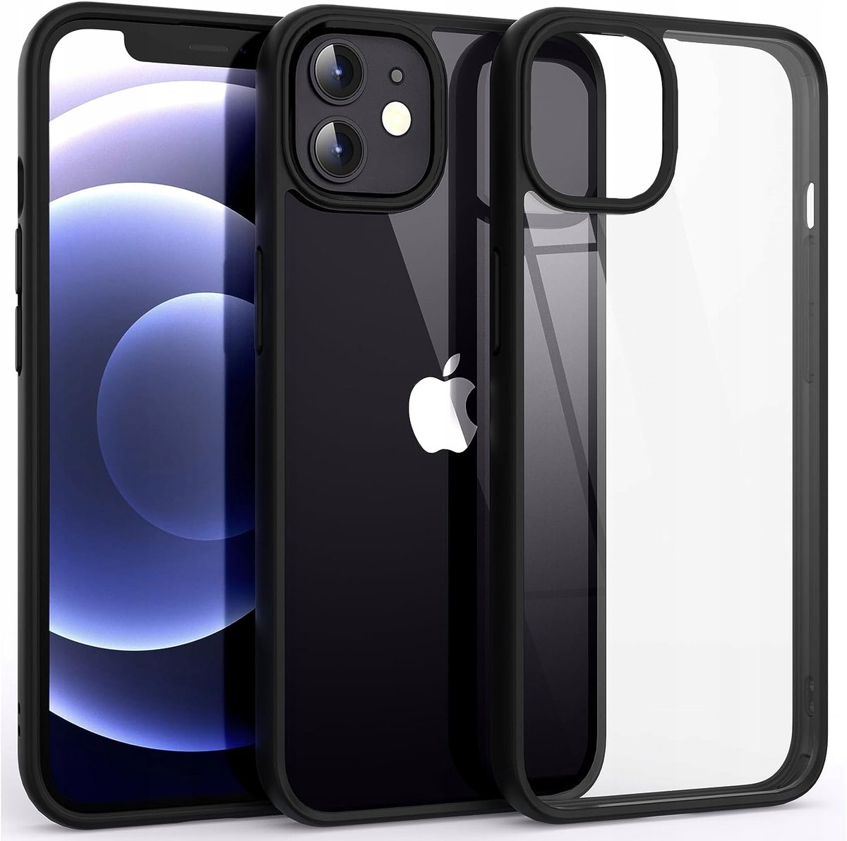 Przezroczyste Etui Obudowa Do Iphone 11 - Czarny - Bowi | Sklep EMPIK.COM