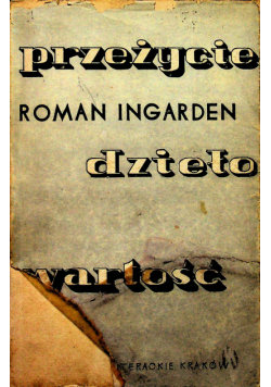 Przeżycie dzieło wartość - Wydawnictwo Literackie | Książka w Empik