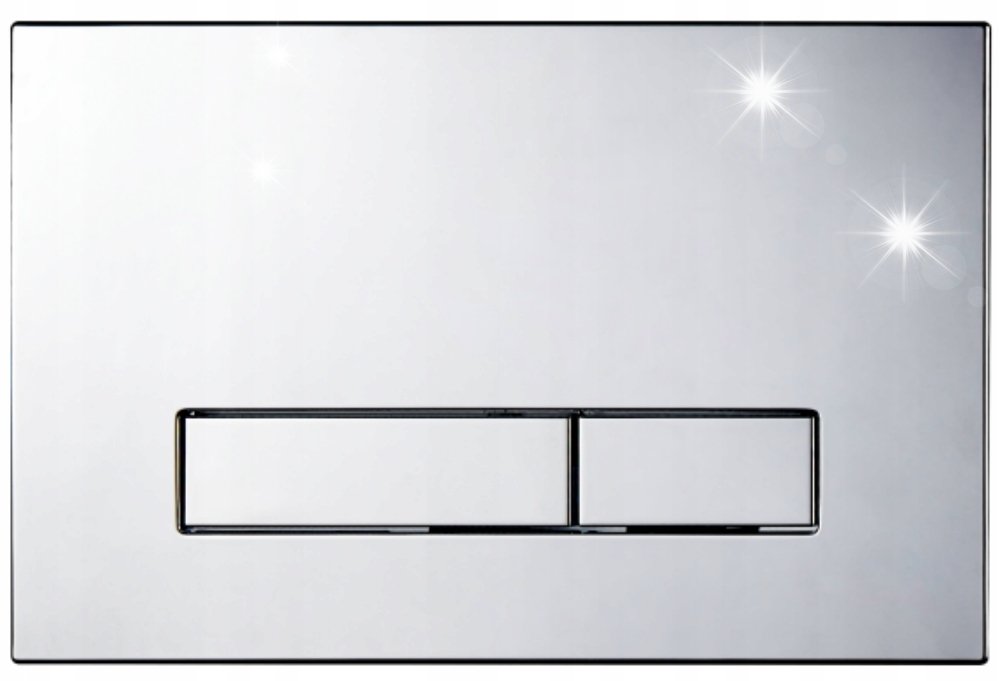 PRZYCISK SPŁUKUJĄCY WC CHROM POŁYSK DO STELAŻA PODTYNKOWEGO HYDROLAND - Inna marka | Sklep EMPIK.COM