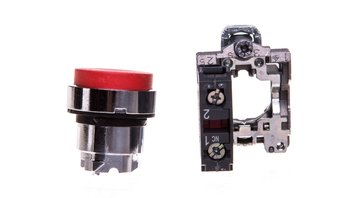 Przycisk sterowniczy 22mm czerwony z samopowrotem 1R XB4BL42 - SCHNEIDER ELECTRIC | Sklep EMPIK.COM