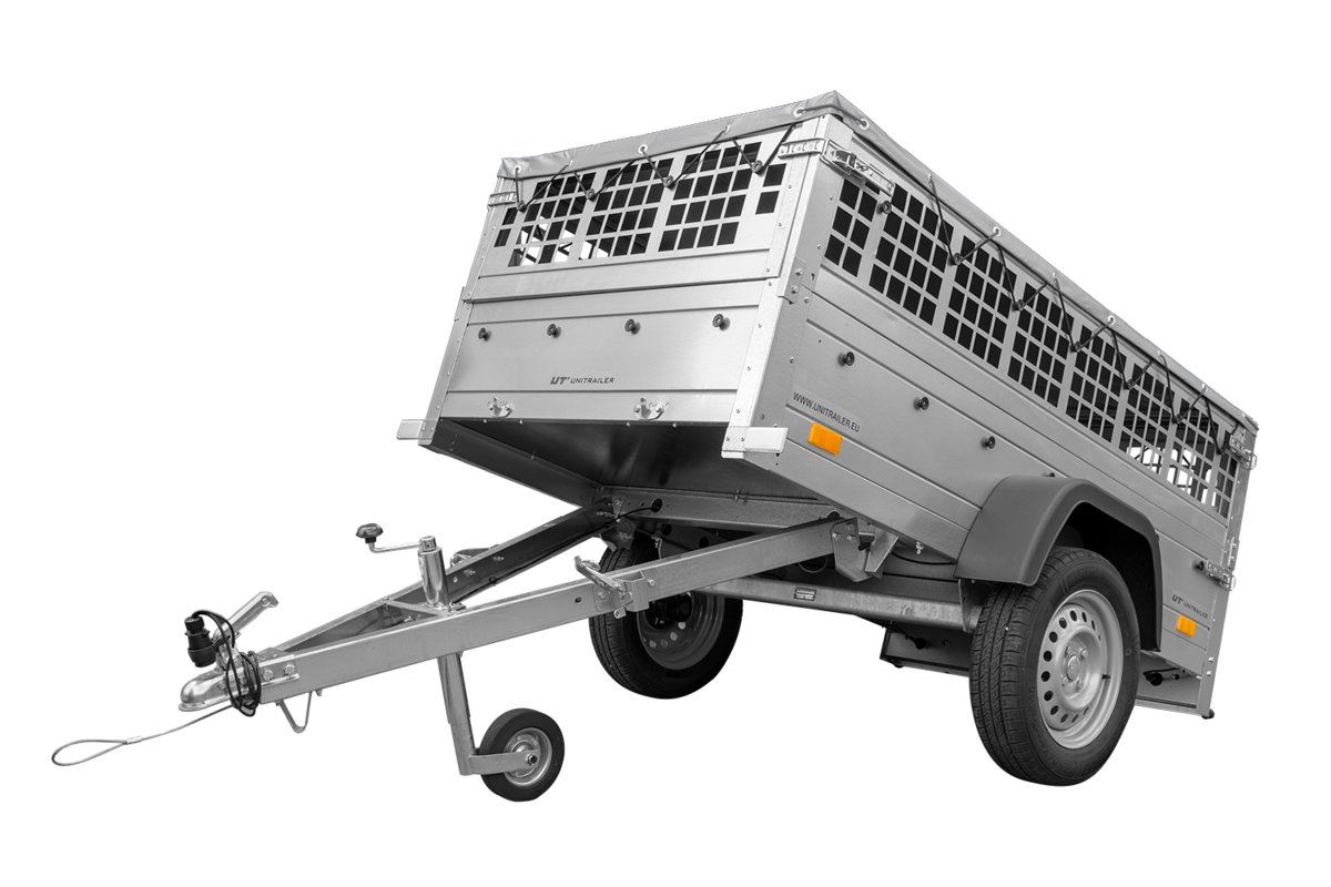 Przyczepa Garden Trailer 200 Kipp Z Kołem Podporowym, Burtami ...