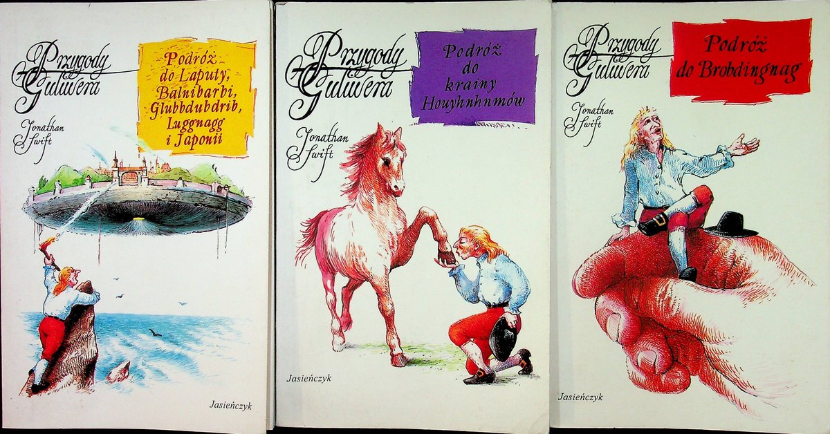 Przygody Gullivera 3 tomy - W opisie | Książka w Empik