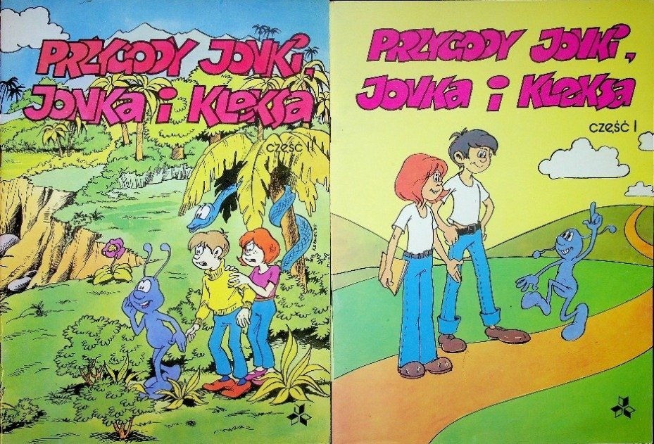 Przygody Jonki, Jonka i Kleksa Część 1 i 2 - Szarlota Paweł | Książka w Empik