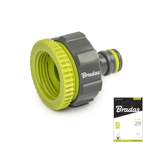 Przyłącze na kran 1" - 3/4" 2 w 1 LIME LINE LE-02199K BRADAS - BRADAS | Sklep EMPIK.COM
