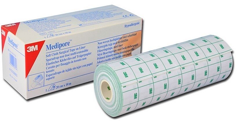 Przylepiec chirurgiczny Medipore 3M 20 cm x 10 m | Sklep EMPIK.COM
