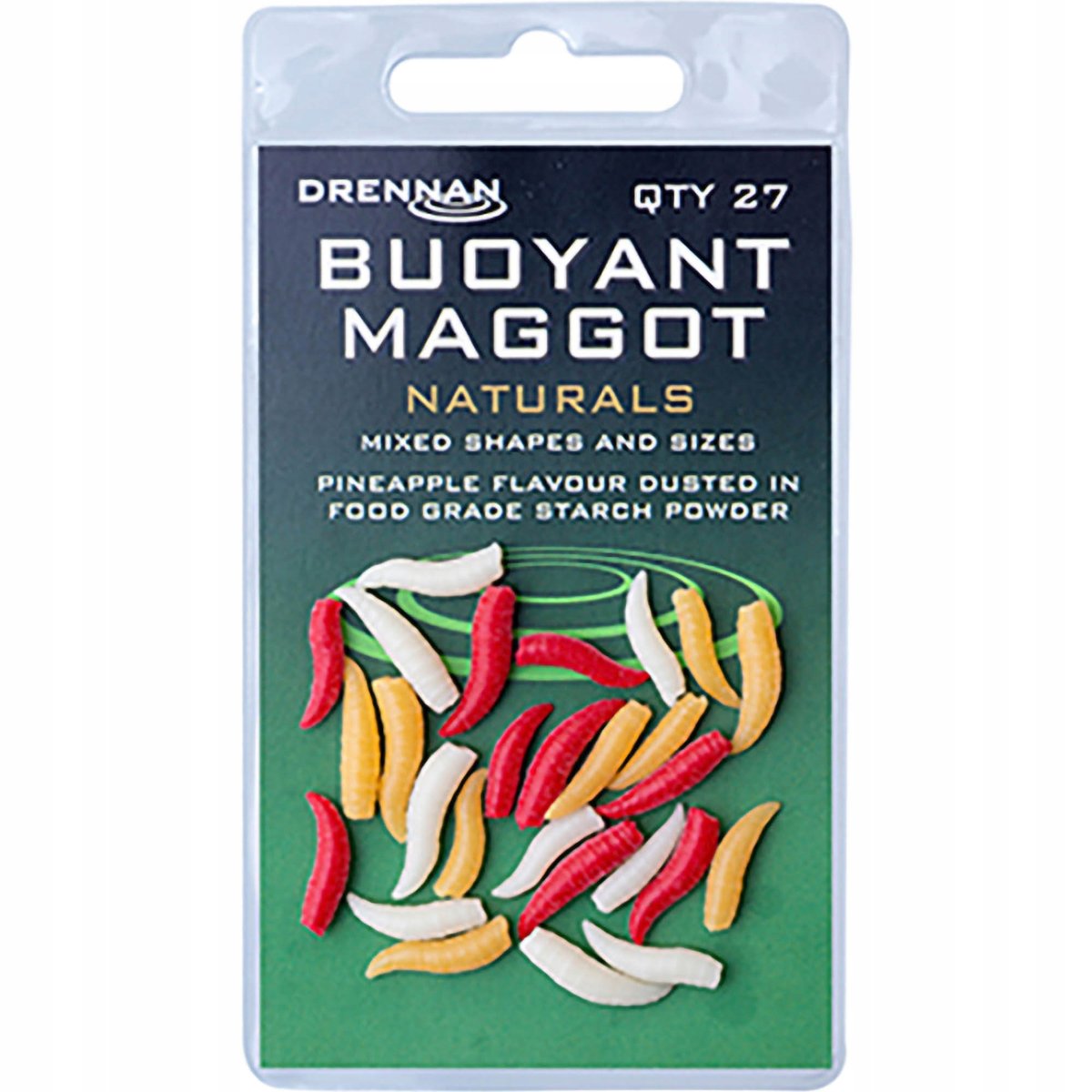 PRZYNĘTA SZTUCZNY ROBAK DRENNAN MAGGOT NATURAL 27 SZT - DRENNAN | Sport ...
