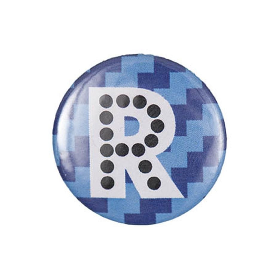 Przypinka, litera R - Rico Design GmbG & Co. KG | Moda Sklep EMPIK.COM