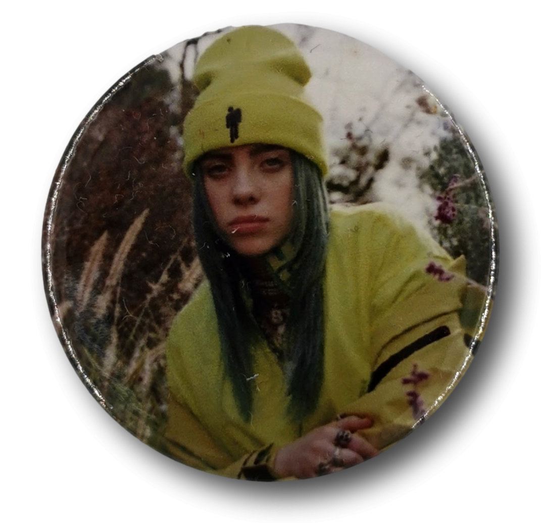 Przypinka Metalowa Okrągła Billie Eilish Pin - Inna marka | Sklep EMPIK.COM