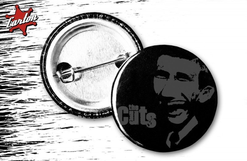 przypinka THE CUTS - LOGO SYRENY NAD MIASTEM szary - Inna marka | Moda ...