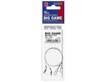 Przypon spinningowy stalowy Dragon 7x7 Surflon Big Game A.F.W. - DRAGON | Sport Sklep EMPIK.COM