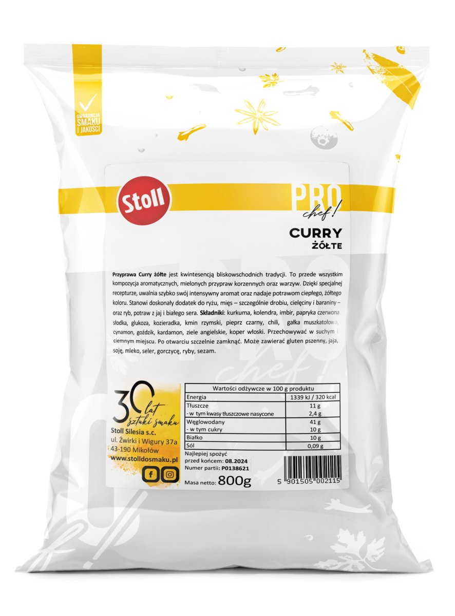 Przyprawa Curry Żółte - Stoll | Sklep EMPIK.COM