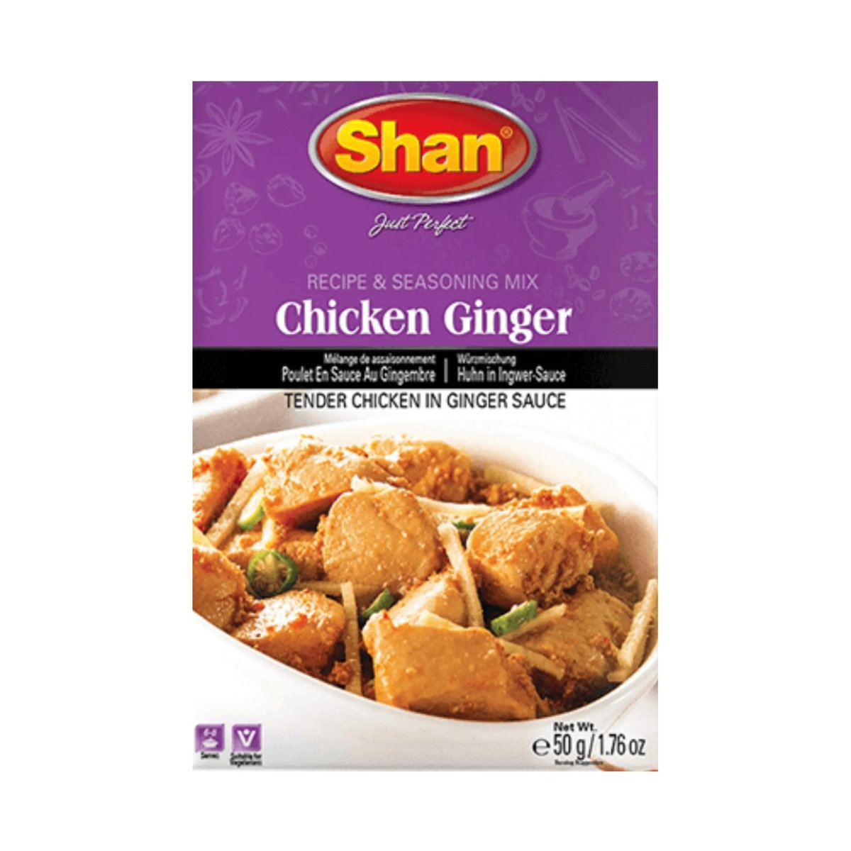 Przyprawa Do Kurczaka Chicken Ginger Shan 50G - Shan | Sklep EMPIK.COM