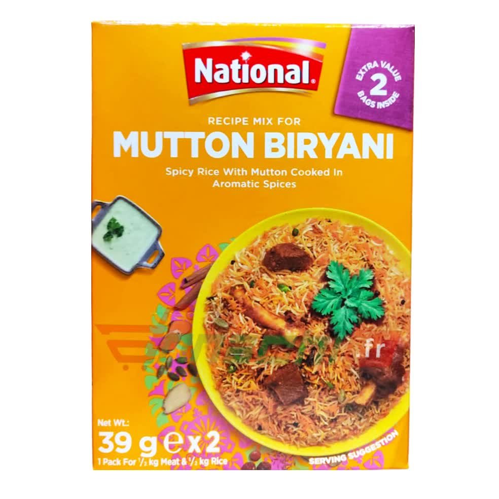 Przyprawa Mutton Biryani Mix National 78g - Inna marka | Sklep EMPIK.COM