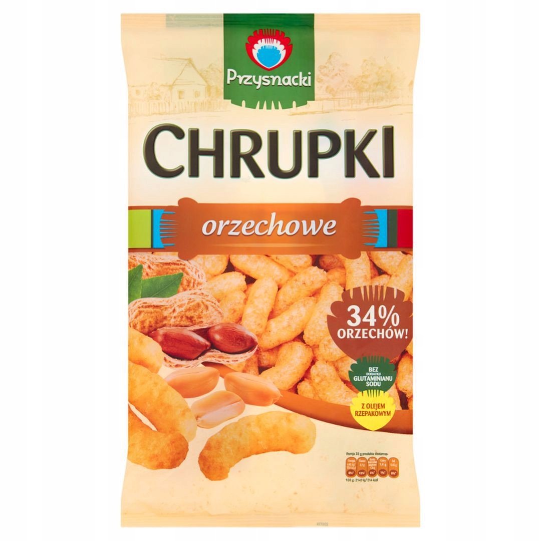 Przysnacki Chrupki orzechowe 150 g - Inna marka | Sklep EMPIK.COM
