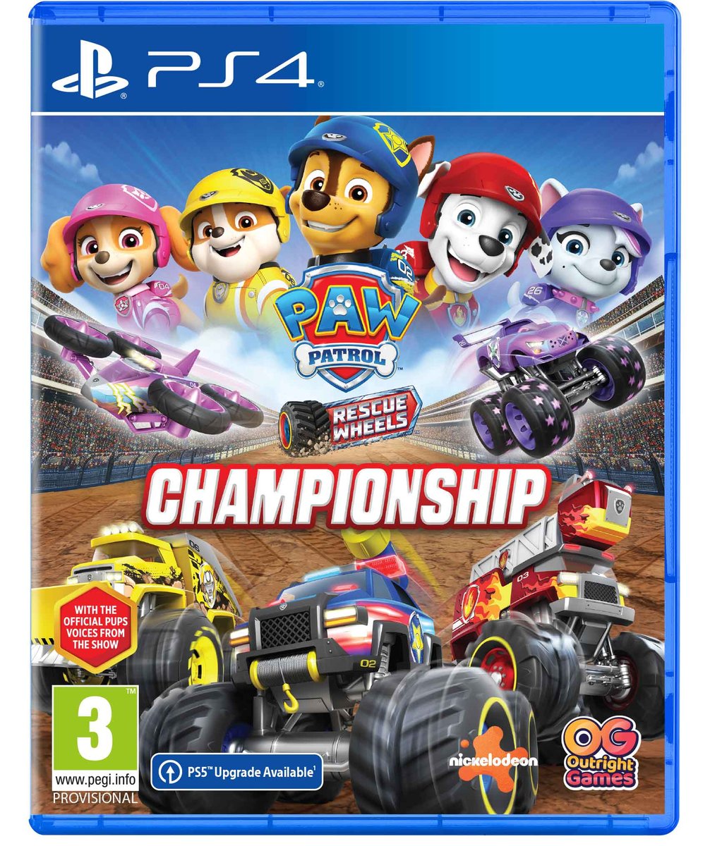Psi Patrol Rescue Wheels: Championship - Outright games | Gry i ...