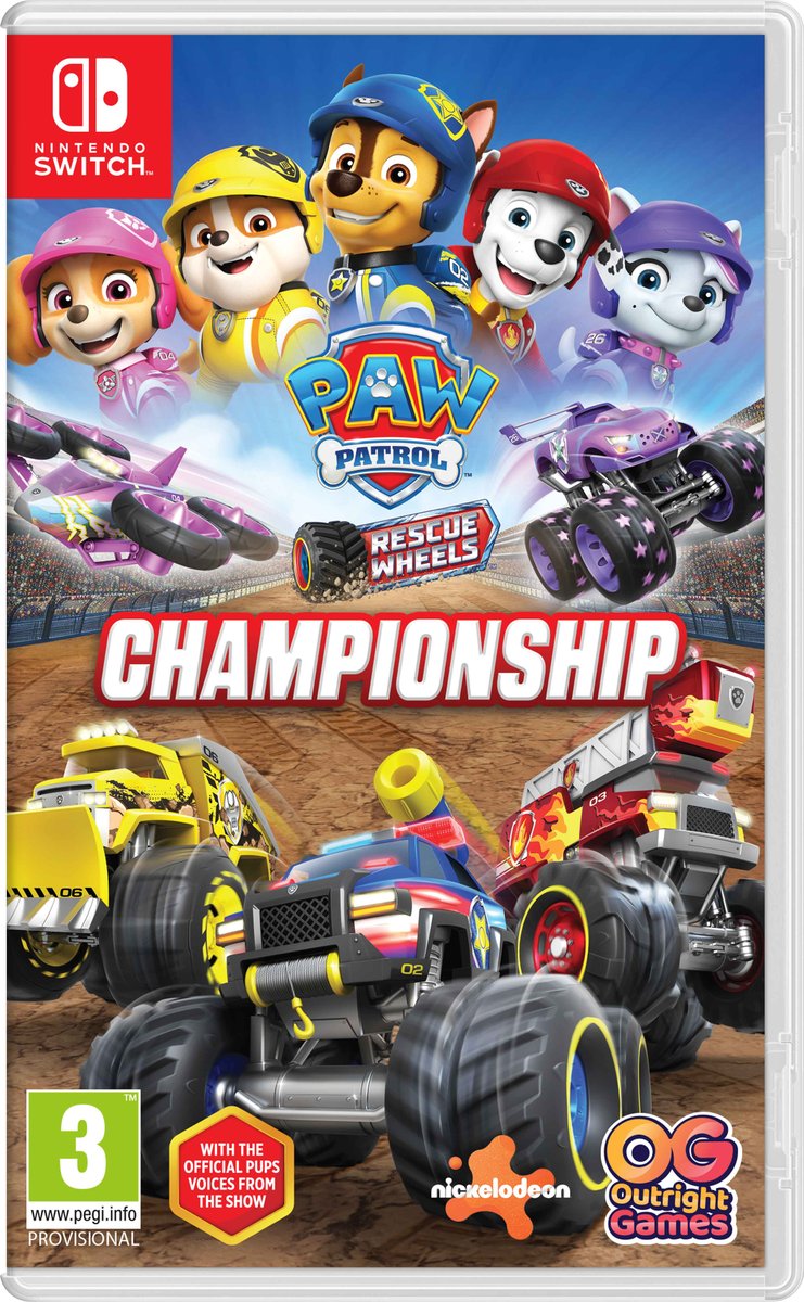 Psi Patrol Rescue Wheels: Championship - Outright games | Gry i ...