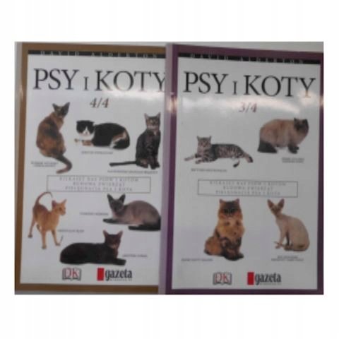 Psy i koty 3/4,4/4. - Alderton David | Książka w Empik