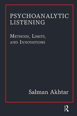 Psychoanalytic Listening: Methods, Limits, and Innovations - Salman ...
