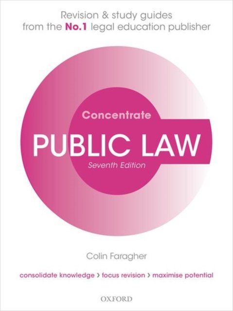 Public Law Concentrate: Law Revision and Study Guide - Opracowanie ...
