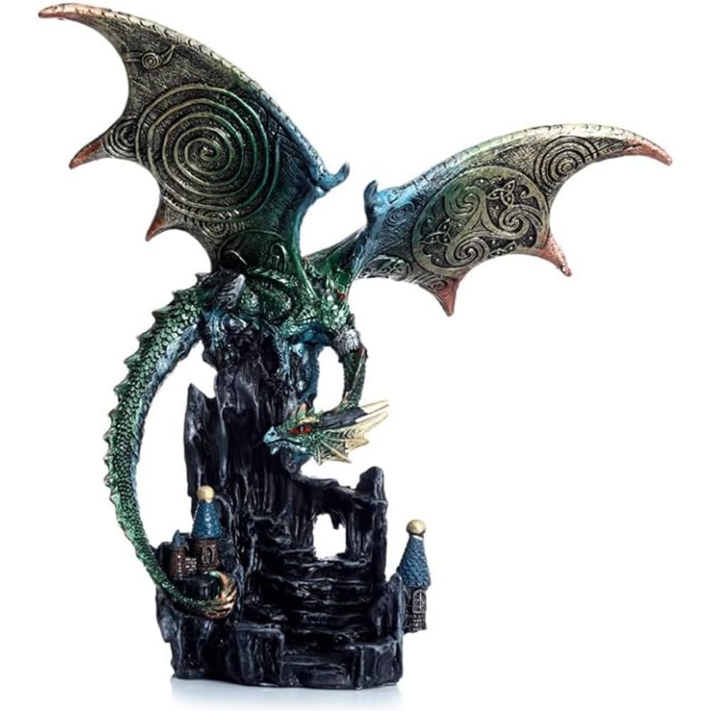 Puckator Figurine Dragon Dark Legends Wings of Magic-Gardien de la ...