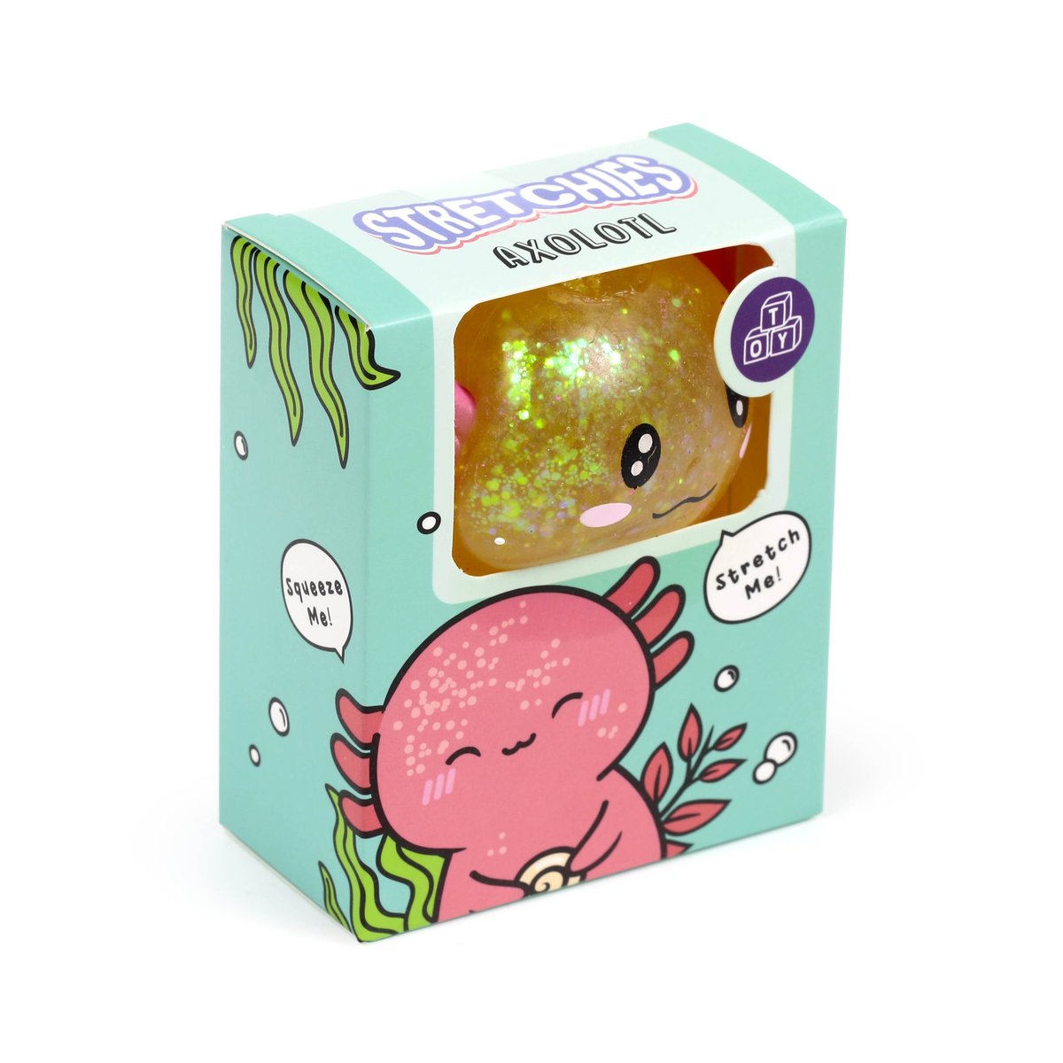 PUCKATOR, gniotek axolotl błyszczący 1 szt.mix ty963 - Puckator | Sklep ...