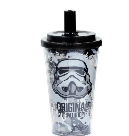 Puckator, Kubek termiczny plastikowy ze słomką i pokrywką - The ...